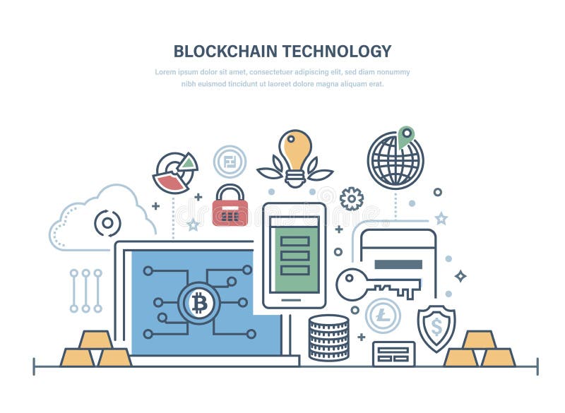 Blockchain Doodle Stock Illustrations – 573 Blockchain Doodle Stock ...