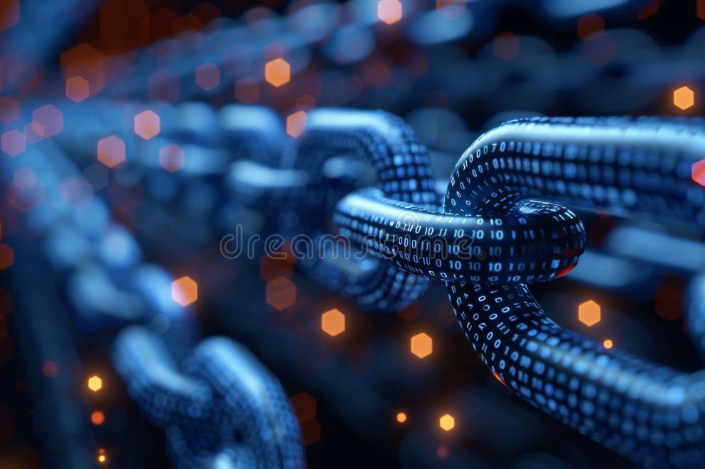Blockchain Technology Digital Chain Data Security Cryptocurrency ...