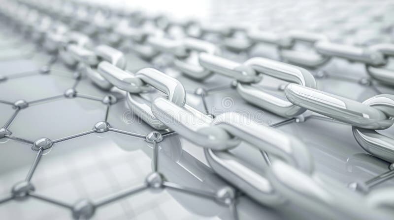 Blockchain Technology Highlighted In A Network Diagram Showing Unity