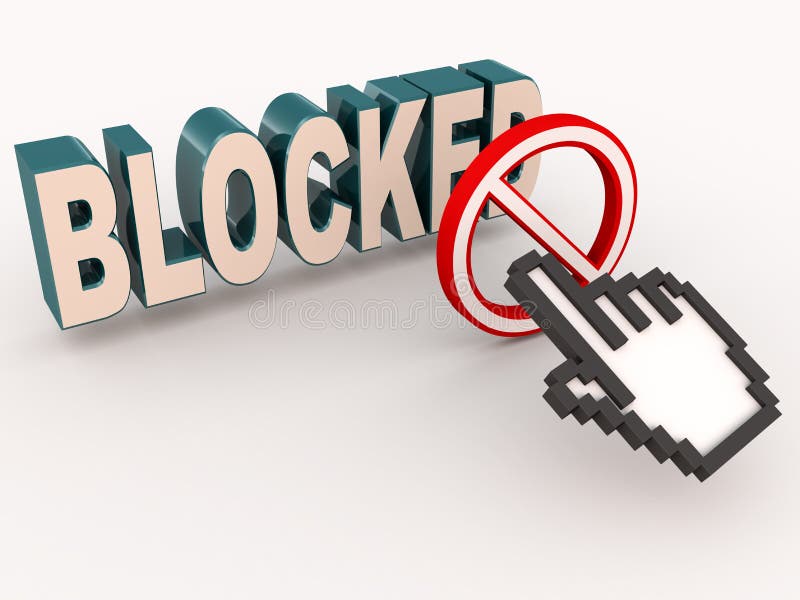 Blocked access stock illustration. Illustration of closed - 35545148