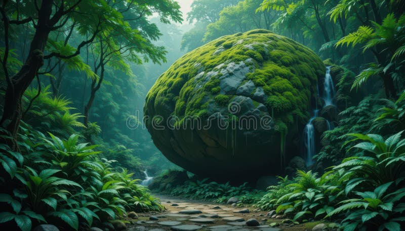 Encrusted Boulder Stock Illustrations – 6 Encrusted Boulder Stock ...