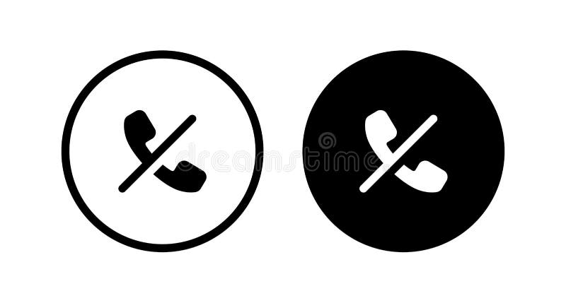 Call Button Icon Vector. Smartphone Communication Symbol Stock ...