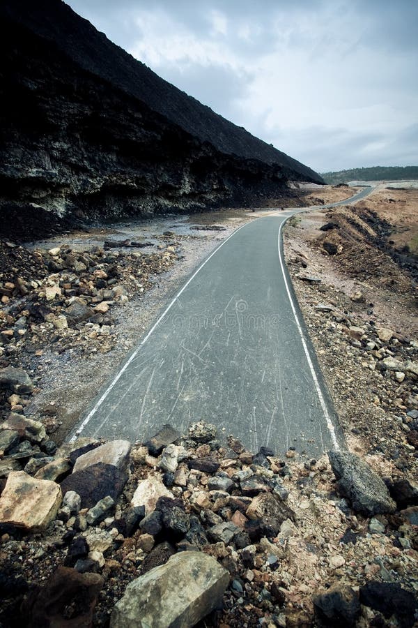 Blocked road stock photo. Image of stonewall, line, drama - 13710834