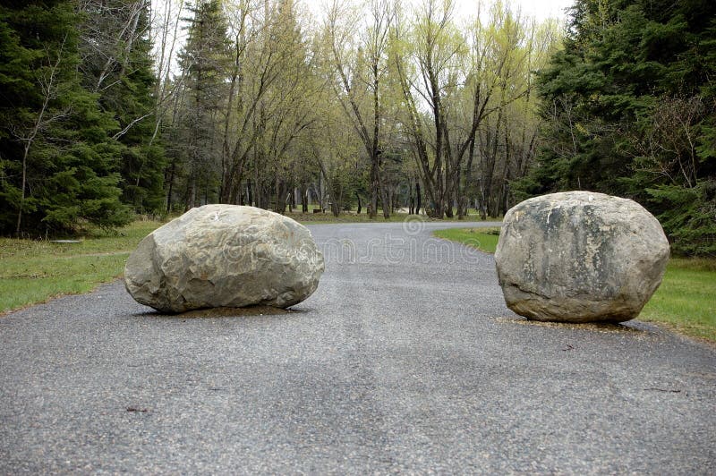 Landslide Blocked Road stock photo. Image of mudslide - 29838486