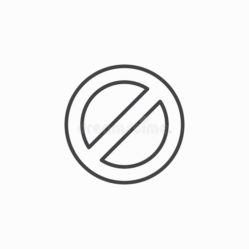 Blocked vector icon set stock illustration. Illustration of icon ...