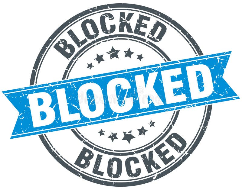 Blockiert Ringsum Schmutzstempel Vektor Abbildung - Illustration von ...