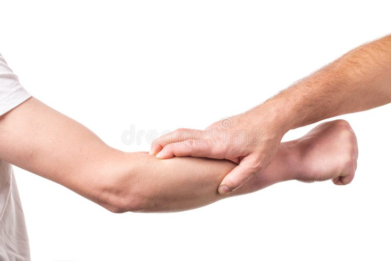 Blocking arms. stock photo. Image of hold, coaching, training - 60634460