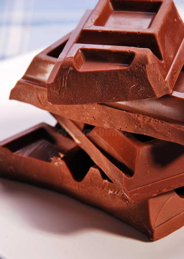 Blocks of Chocolate stock image. Image of desire, candy - 16134173