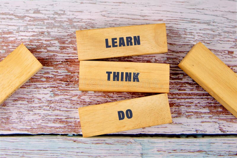 Blocks Display Key Concepts Learn Think Do, Emphasizing the Process of ...