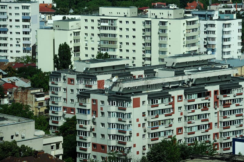 Blocks of flats stock image. Image of urban, flats, building - 35252467