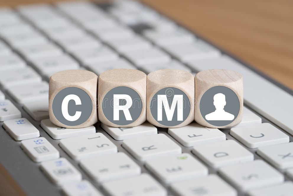Blocks Forming the Acronym CRM on a Keyboard Stock Photo - Image of ...