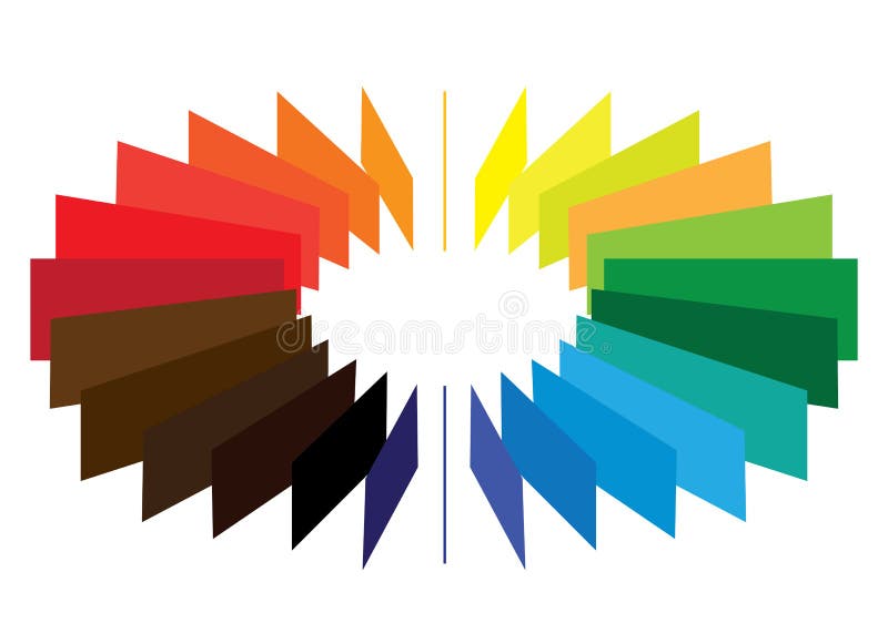 Color Wheel stock vector. Illustration of complementary - 31930750