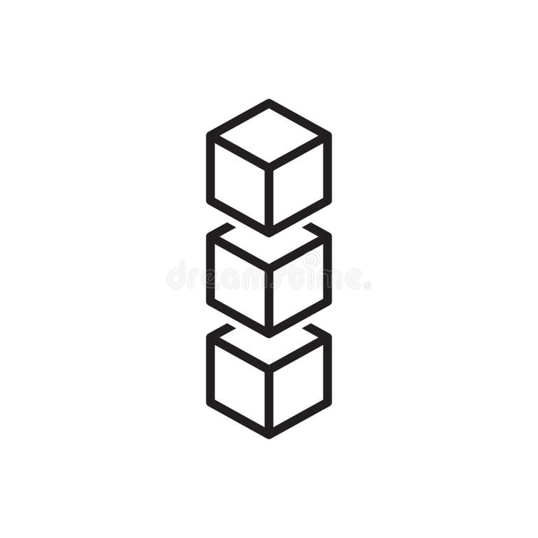 Blocks Icon Cube Stock Illustrations – 8,251 Blocks Icon Cube Stock ...