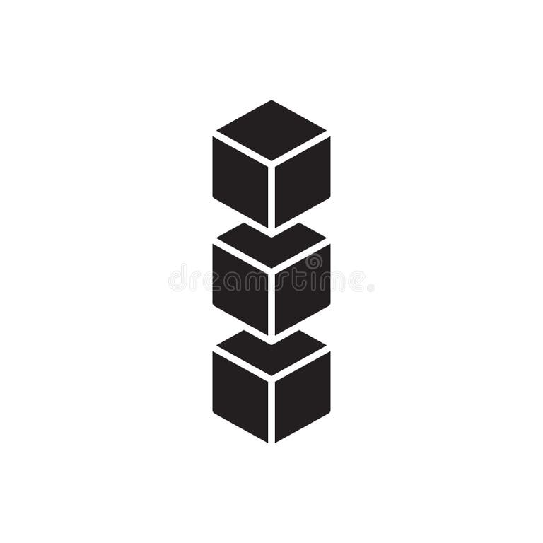 Blocks Icon Cube Stock Illustrations – 8,251 Blocks Icon Cube Stock ...