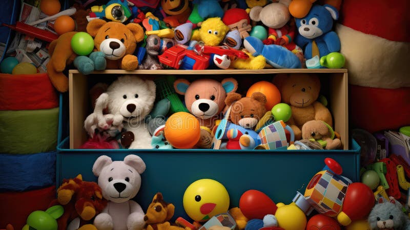 Blocks inside box stock illustration. Illustration of childhood - 374072306