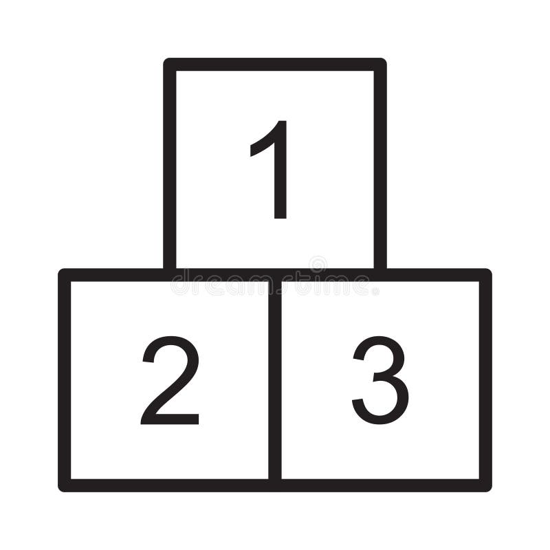 Number blocks icon stock illustration. Illustration of alphabet - 100517986 Number blocks icon stock illustration. Illustration of alphabet - 100517986