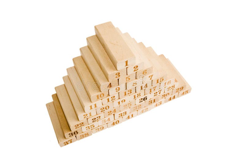 Blocks pyramid stock photo. Image of play, cube, triangle - 11175668