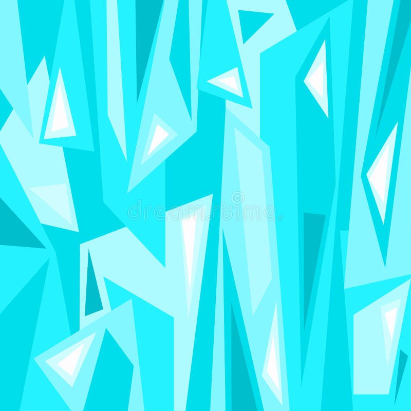 Blocks Random Shapes Blue Tones Stock Illustration - Illustration of ...