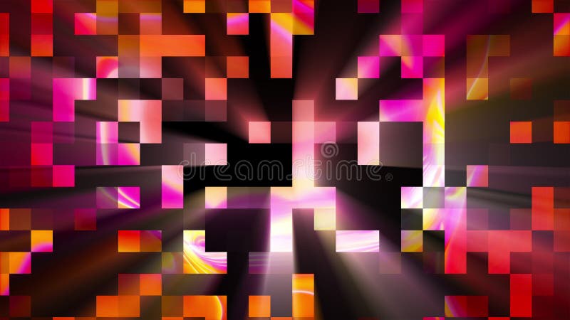 Blocks with shine stock footage. Video of chain, virtual - 254810680