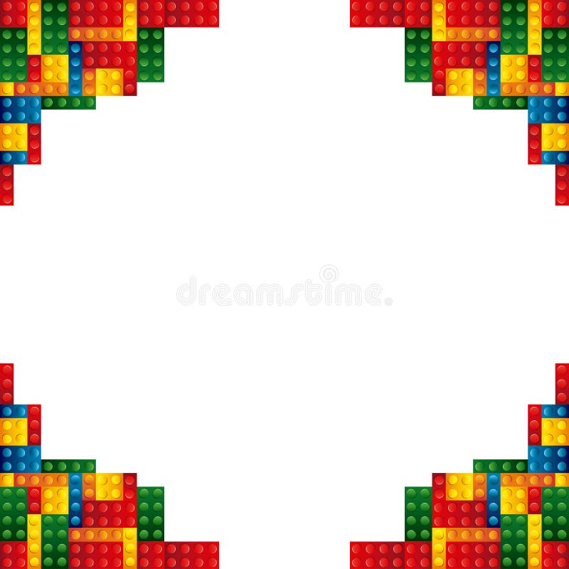 Blocks to build design stock illustration. Illustration of lego - 72428206