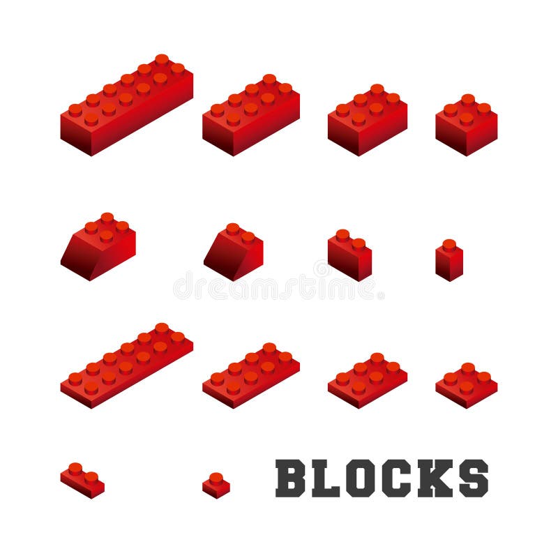Blocks to build design stock illustration. Illustration of design ...