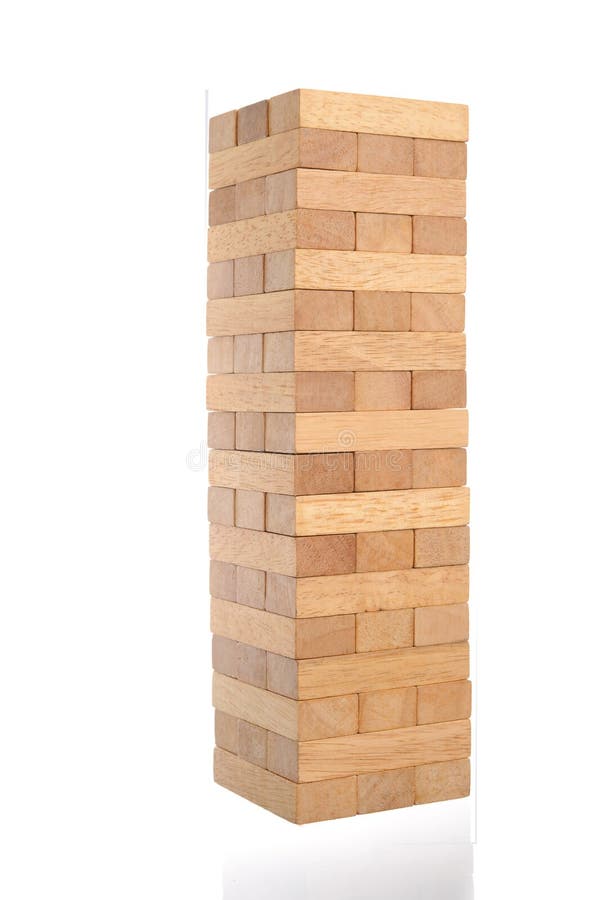 Blocks of wood, isolated. stock photo. Image of architecture - 70998280