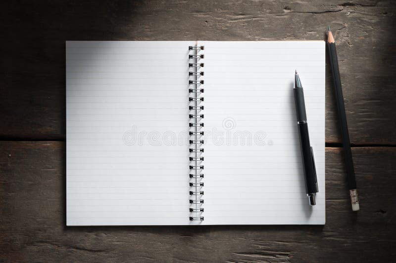 Blocnote stock afbeelding. Image of achtergrond, zaken - 52138737