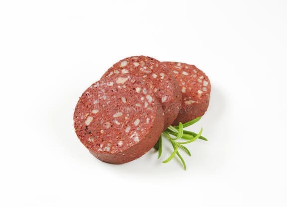 Bloedworst bloedworst stock afbeelding. Image of tsjechisch - 107216725