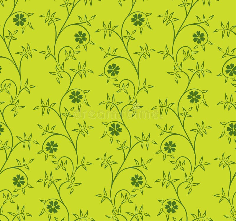 Bloemen patroon, vector vector illustratie. Illustration of illustratie ...