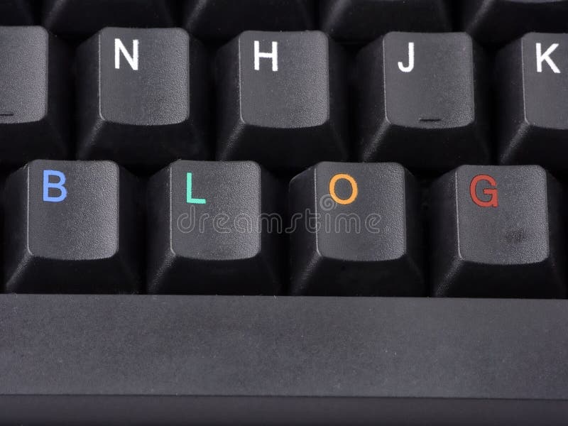 Keyboard blog stock image. Image of correspondence, internet - 18199587