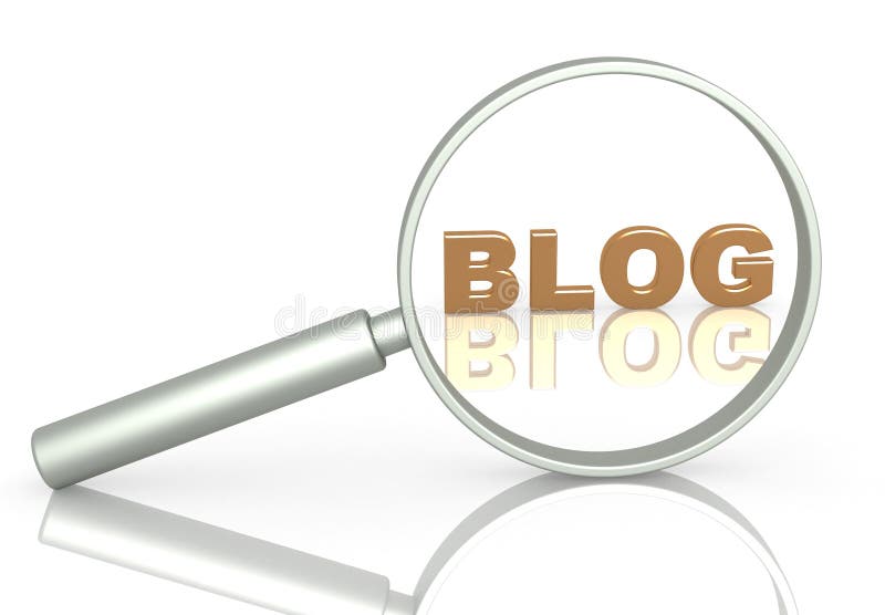 Blog stock illustration. Illustration of internet, handle - 4820469