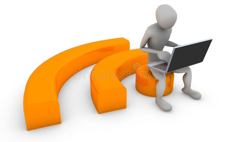 Reading blog concept stock illustration. Illustration of glossary - 9593050