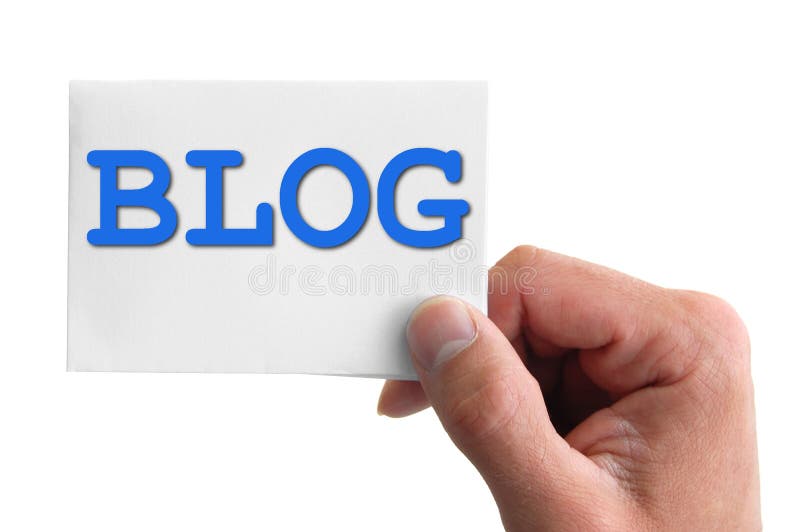 BLOG immagine stock. Immagine di isolato, barretta, avviso - 33753523