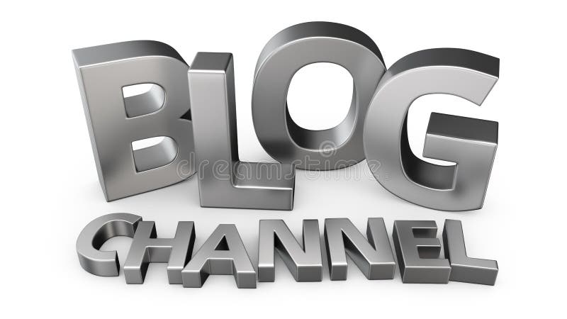 Blog Channel stock illustration. Illustration of personal - 31368261