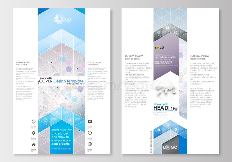 Blog Graphic Business Templates. Page Website Design Template, Easy ...