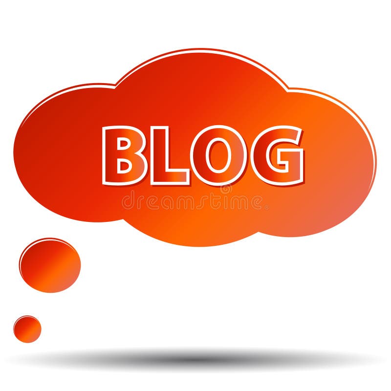 Big BLOG 3D Megaphone for High Powered Blogging Stock Vector ...