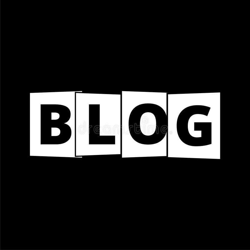Blogspot Icon Black