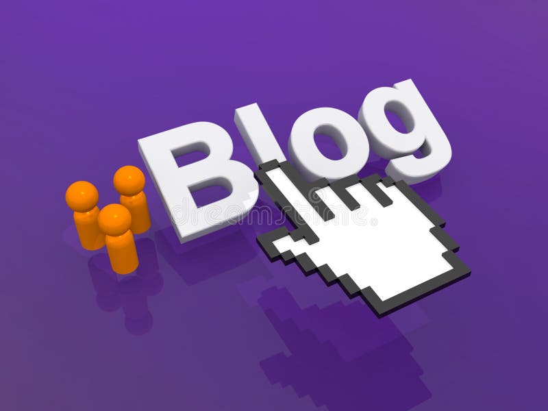 Blog illustration stock illustration. Illustration of achievement - 4746251