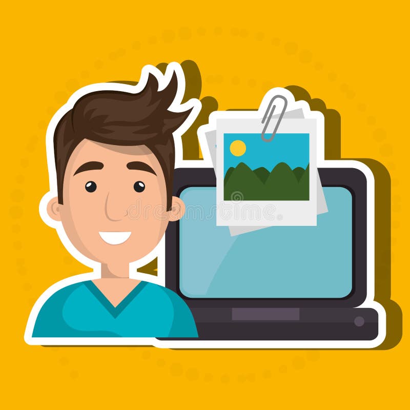 Blog management design stock vector. Illustration of flat - 81110518