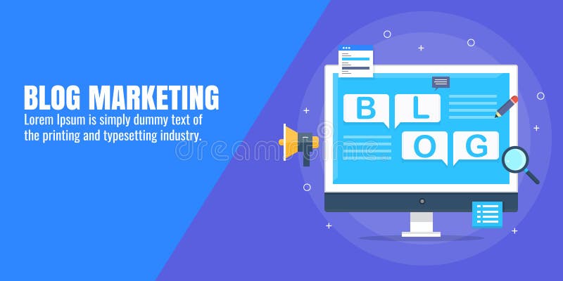 Blog Marketing, Blog Post, Content, Article, Digital Promotion Concept ...