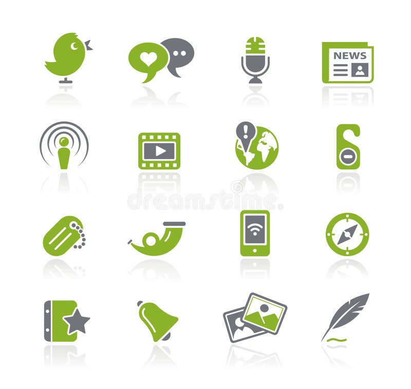 Graphite Icons // Multimedia Stock Vector - Illustration of multimedia ...