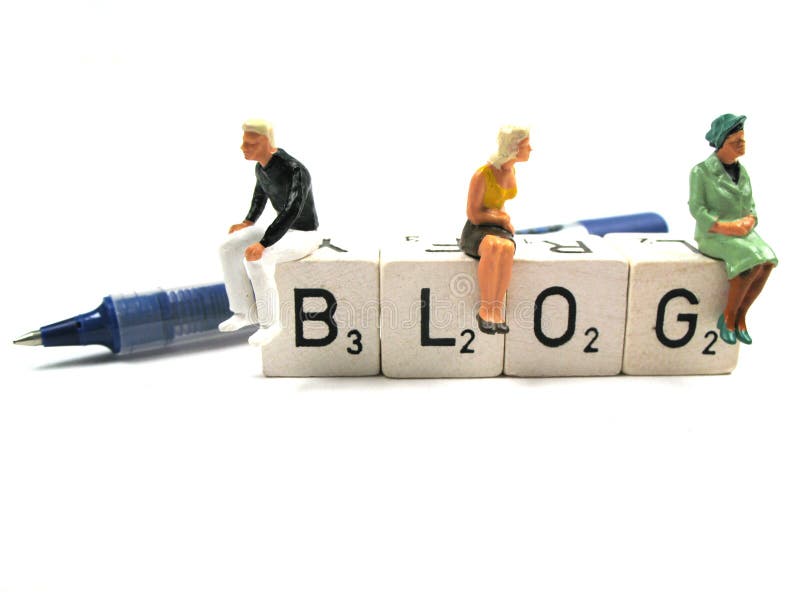 Getting Paid to Blog stock image. Image of blogging, communicate - 21761645