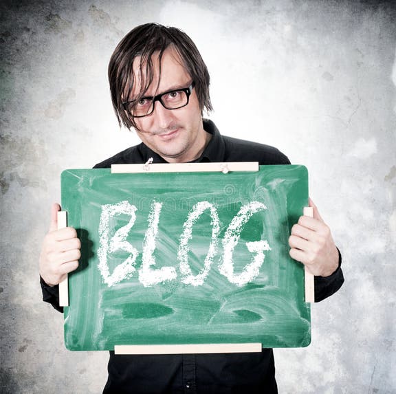 Blog sign stock photo. Image of people, chalk, diary - 37582188