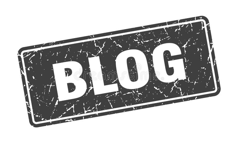 Blog Sign. Blog Circular Band Label. Blog Sticker Stock Vector ...