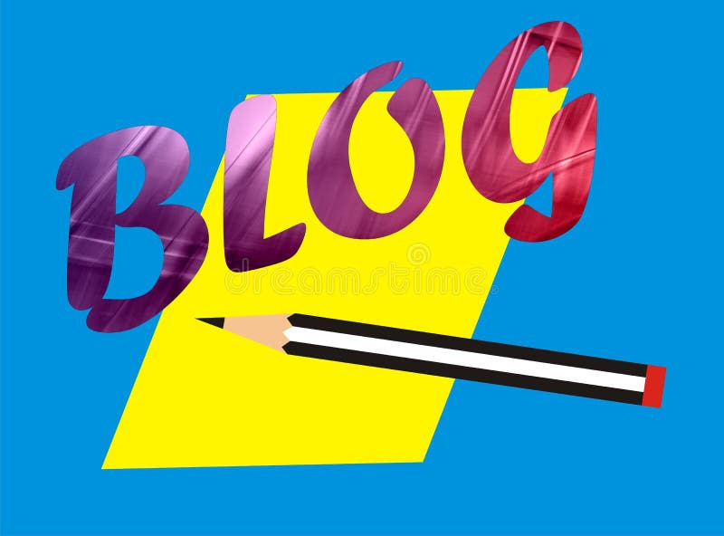 Blog word cloud stock vector. Illustration of media, design - 21280810