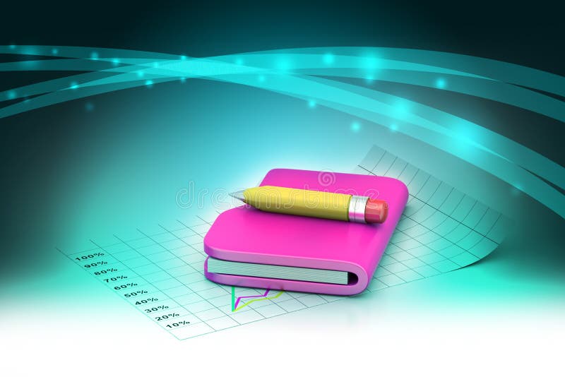 Blog writing concept stock illustration. Illustration of natural - 44077704