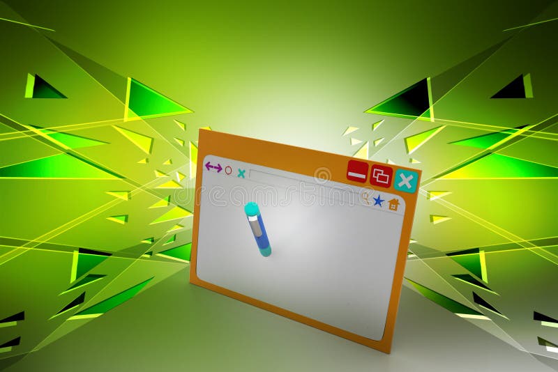 Blog writing concept stock illustration. Illustration of online - 72917916