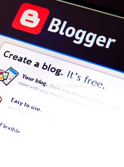 Blogger editorial photography. Image of screen, blogs - 14463962