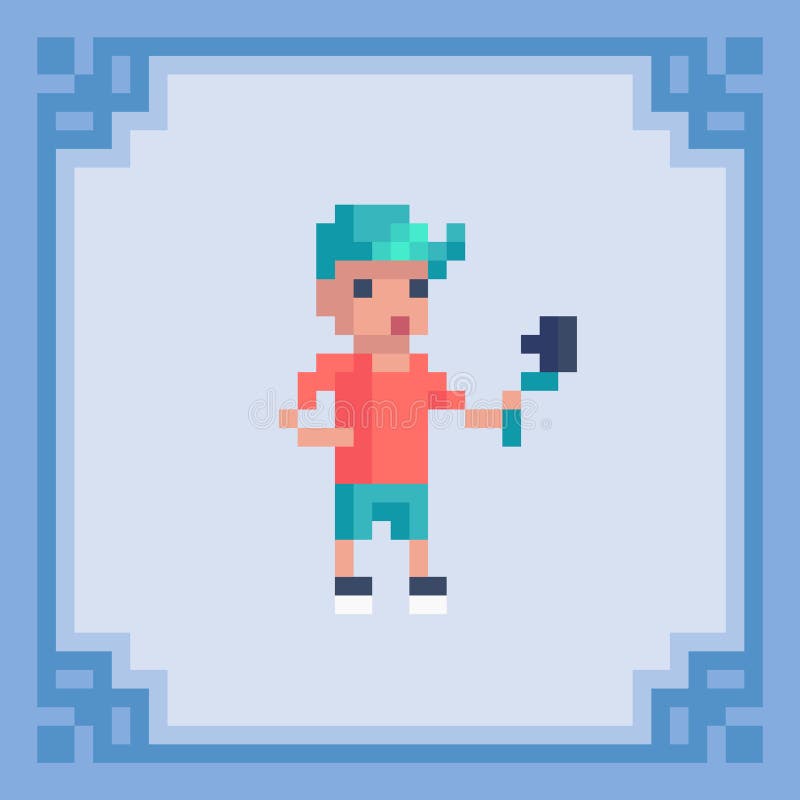 Pixel Art Talking Stock Illustrations – 175 Pixel Art Talking Stock ...