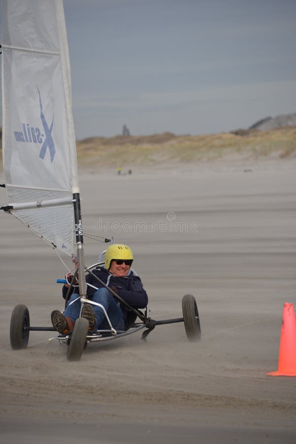 Blokart editorial image. Image of sport, blow, holland - 86427280
